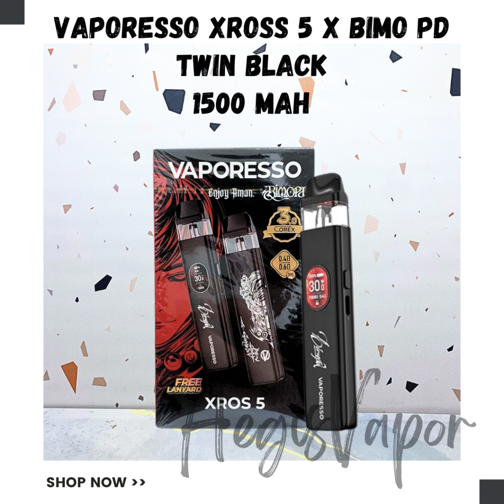Vaporesso Xros 5 X Bimo PD – Aegis Vapor Store